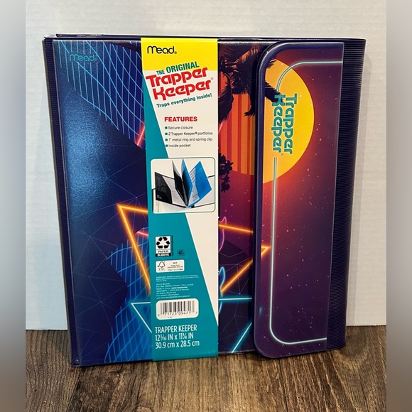 trapper keeper | Office | New Mead The Original Trapper Keeper Purple ...